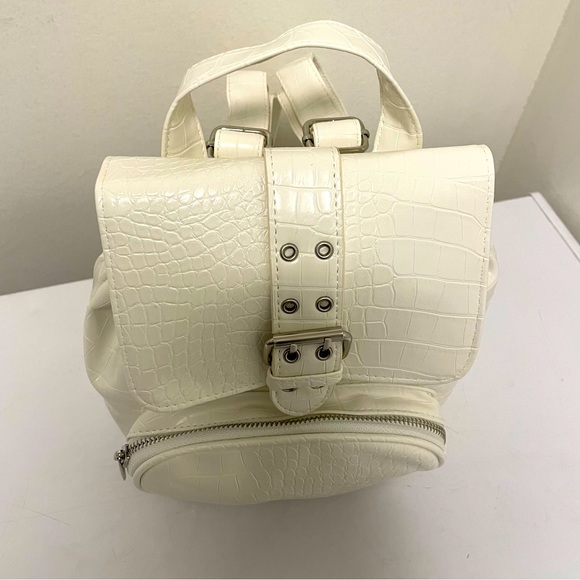 wild fable | Bags | Wild Fable Mini Flap Backpack 9 In White | Poshmark